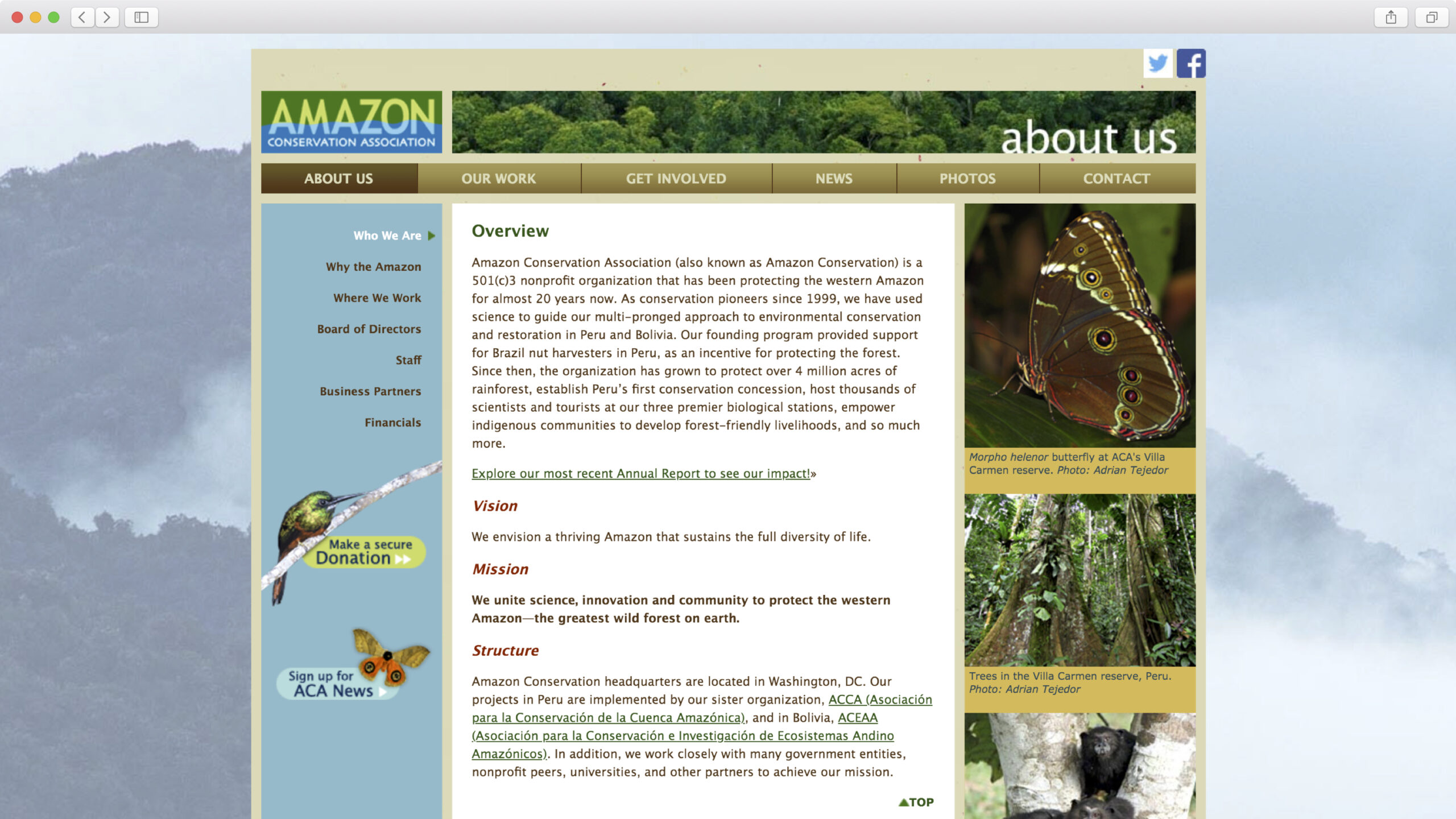 Amazon Conservation Association - Dupont Creative